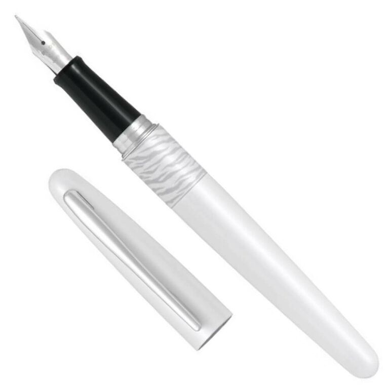 Pluma Fuente, Estilográfica PILOT Colección Animal Tigre Blanco ...