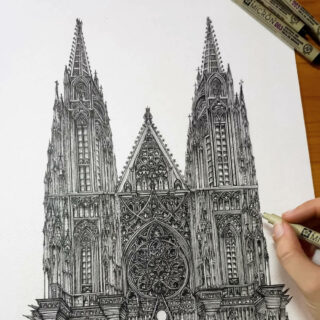 Estilógrafo de Dibujo Sakura Pigma Micron - Negro - 01 - Librería IRBE Bolivia