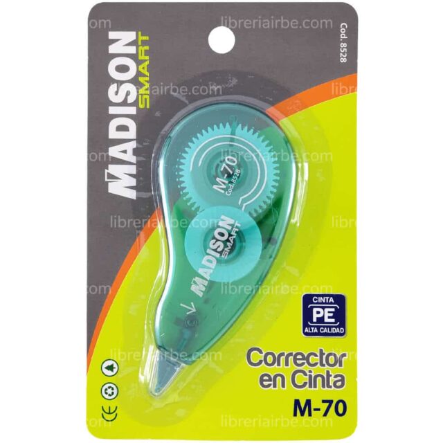 Corrector en Cinta de 5 mm, MADISON Smart M-70 - Librería IRBE Bolivia