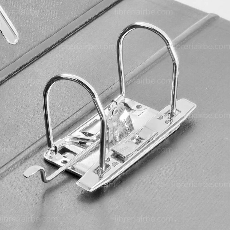 Archivador de Palanca PVC Tamaño Oficio - Lomo Ancho - Negro - Librería ...