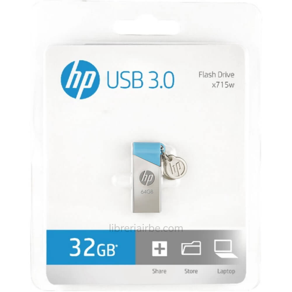 Memoria USB, Pen Drive, Unidad Flash, HP, USB 3.0, Modelo x715w - 32 GB ...