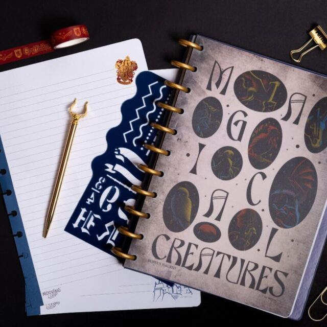 Cuaderno Inteligente, Tamaño Carta, Sistema de Discos, Mooving Loop Harry Potter, con 80 Hojas ...