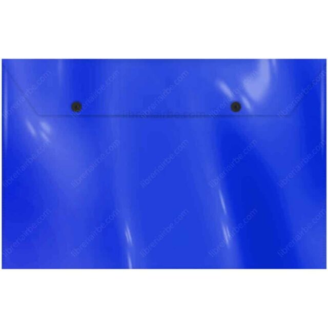 Folder con Broches, Tamaño Oficio, de Plástico - Azul - Librería IRBE ...