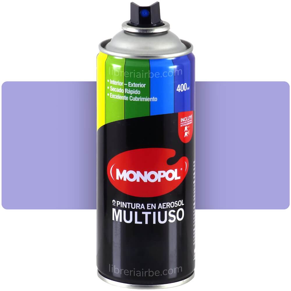 Pintura en Aerosol, Spray, Multiuso, Monopol, Bote de 400 ml, Color ...